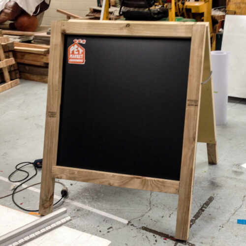 Footpath signages - 3A Print